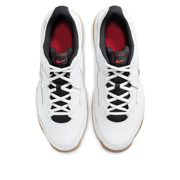 Nike Court Lite 2 Tennis Sneakers - White/red