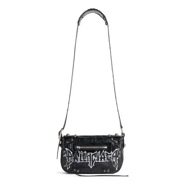 Balenciaga Le Cagole Xs Flap Bag - Black