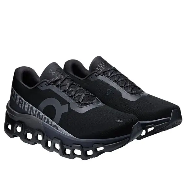 On Cloudmonster 2 Athletic Shoes - Black/grey
