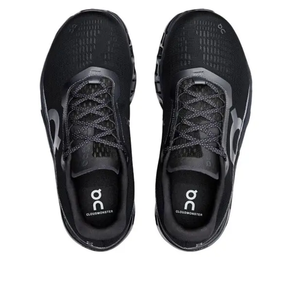 On Cloudmonster 2 Athletic Shoes - Black/grey