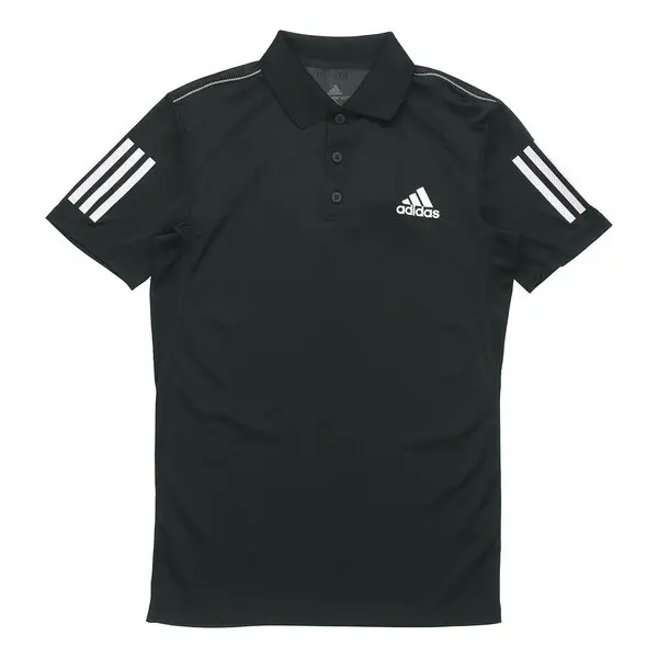 Adidas Club 3str Polo Tennis Sports Polo - Black