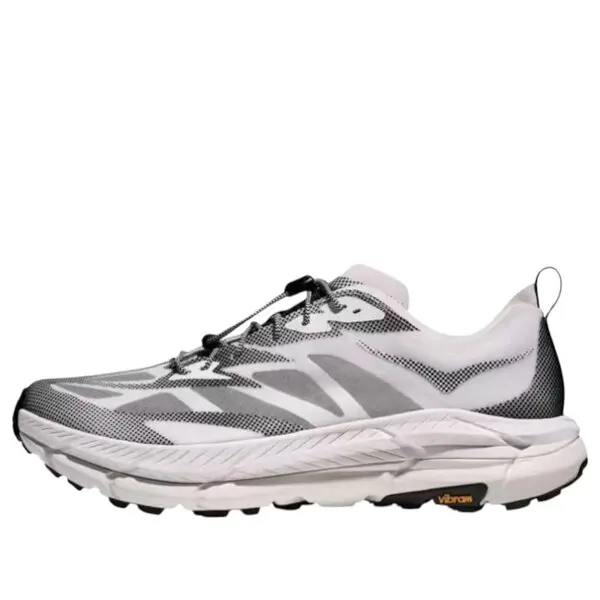 Hoka One One Mafate Speed 4 Athletic Sneakers - Black/grey