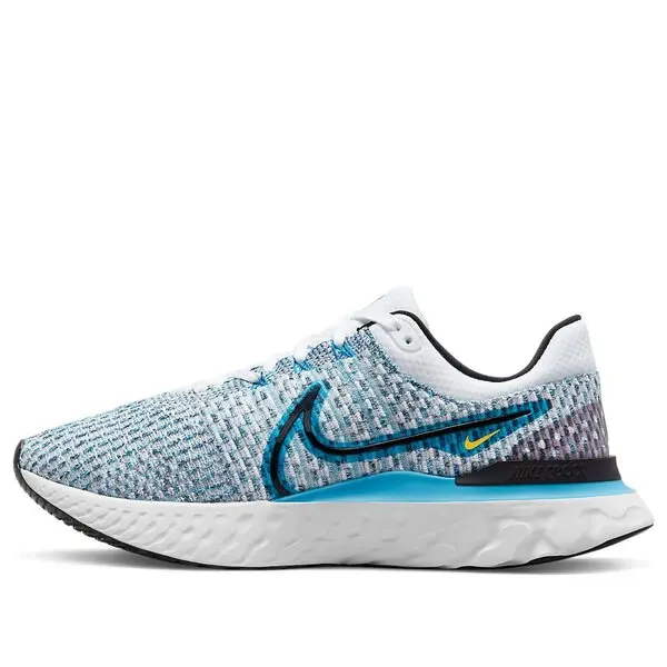 Nike React Infinity Run Flyknit 3 Athletic Sneakers - Blue/black