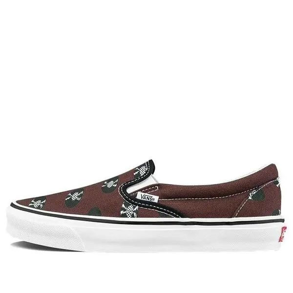 VANS Wacko Maria X Og Classic Slip-on "brown Records - Purple