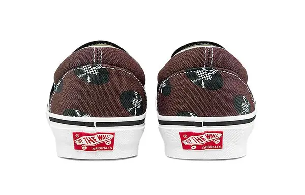 VANS Wacko Maria X Og Classic Slip-on "brown Records - Purple