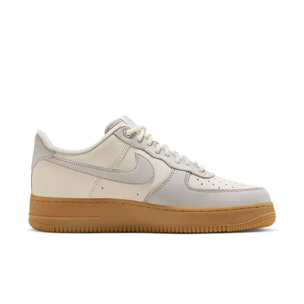 Nike Force 1 Low '07 Wb "light Bone Gum" Sneakers - Grey/brown