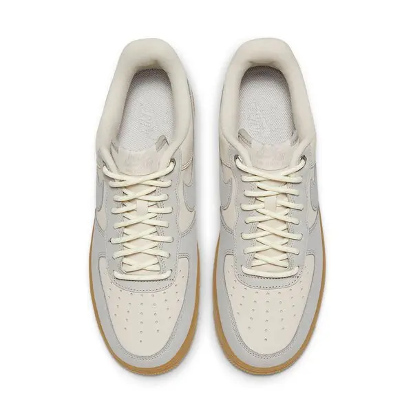 Nike Force 1 Low '07 Wb "light Bone Gum" Sneakers - Grey/brown
