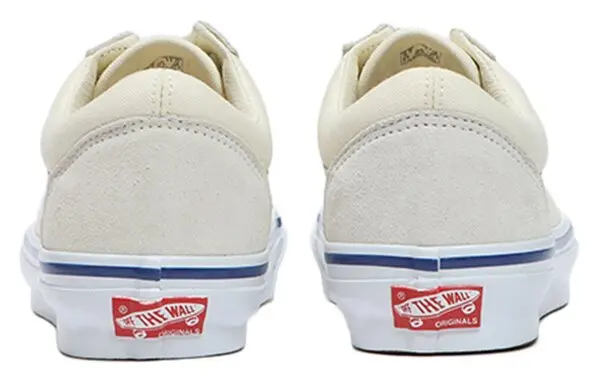VANS Og Old Skool Lx Low Top Sneakers - White/blue
