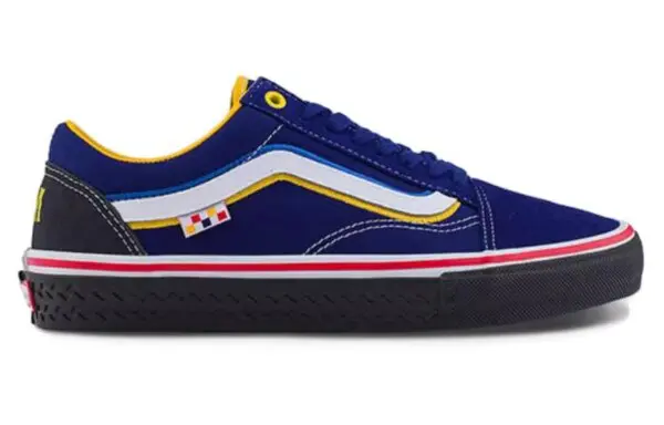 VANS Skate Old Skool "padin Musa Blue" Sneakers - Blue/black