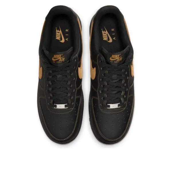 Nike Force 1 Low "black Tan - Black/tan