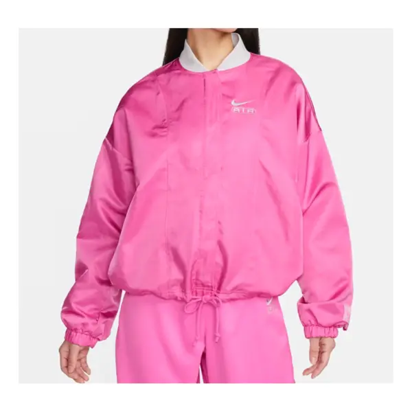 Nike Oversized Woven Bomber Jacket - Pink