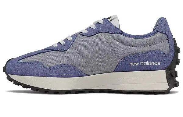 NEW BALANCE 327 Magnetic Blue Varsity Orange - Black/blue