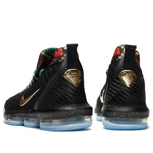 Nike Lebron 16 Kc 'watch The Throne' High Top Sneakers - Black