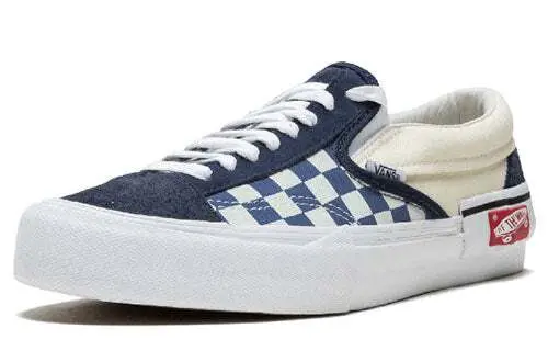 VANS Slip-on Cap Lx 'dress Blues' Deconstructed Sneakers - Blue/white