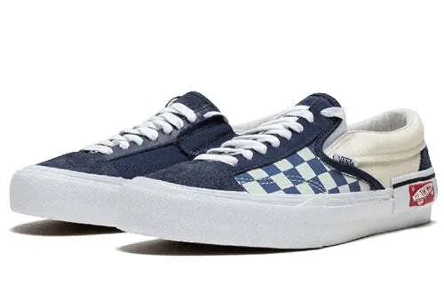 VANS Slip-on Cap Lx 'dress Blues' Deconstructed Sneakers - Blue/white