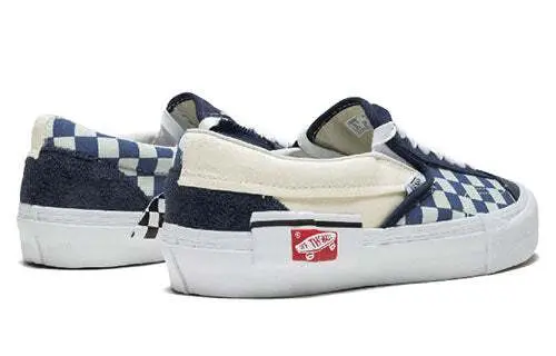 VANS Slip-on Cap Lx 'dress Blues' Deconstructed Sneakers - Blue/white
