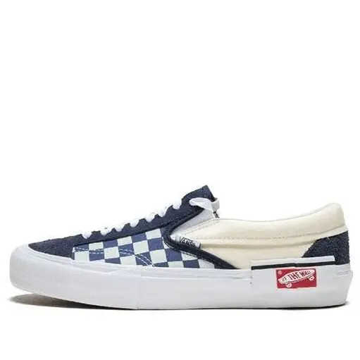 VANS Slip-on Cap Lx 'dress Blues' Deconstructed Sneakers - Blue/white