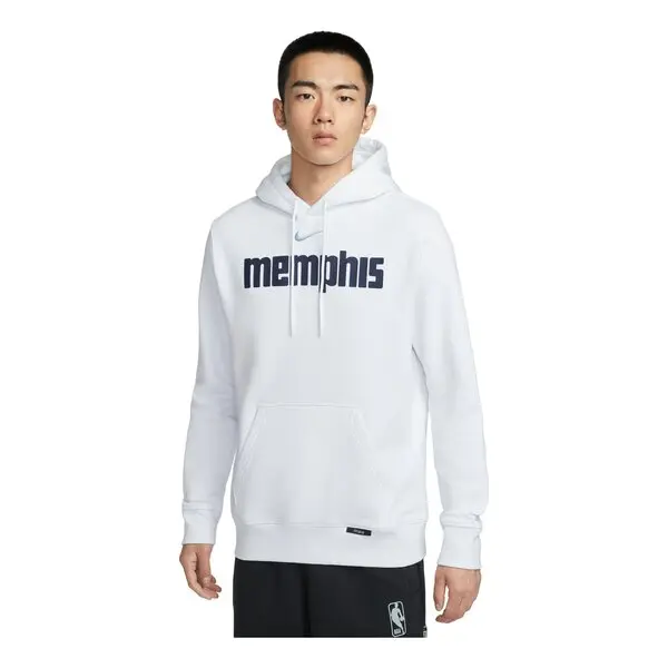 Nike Memphis Grizzlies City Edition Pull-over Hoodie - White