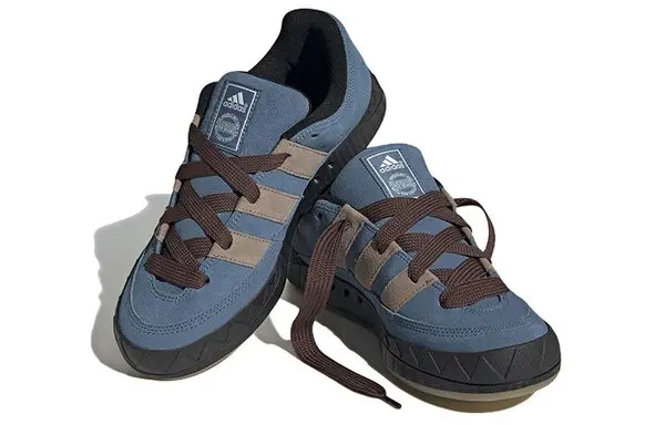 Adidas Adimatic Low Top Sneakers - Blue/brown/black