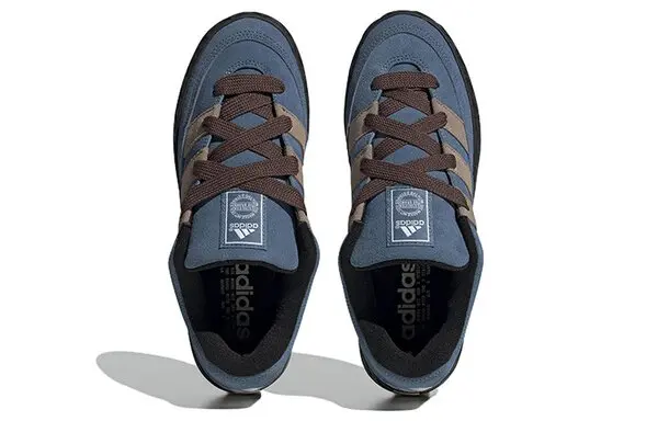 Adidas Adimatic Low Top Sneakers - Blue/brown/black