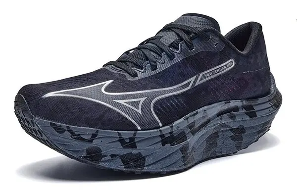 Mizuno Wave Rebellion Pro Sneakers - Black/grey/red