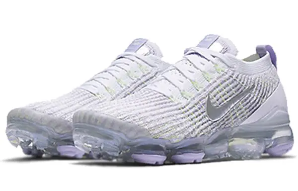 Nike Vapormax Flyknit 3 Sneakers - White/purple