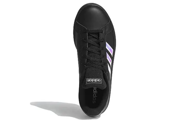 Adidas Grand Court Base Sneakers - Core Black/iridescent/cloud White