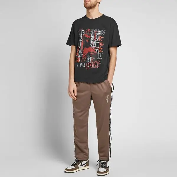 JORDAN X Cactus Jack Travis Scott Mj 2 T-shirt - Black