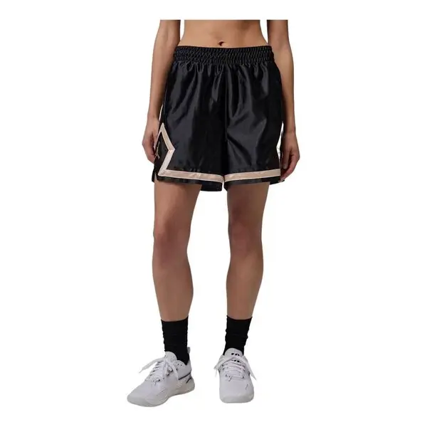 JORDAN Sports Dri-fit Diamond Shorts - Black/metallic Gold