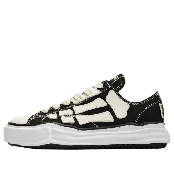 Mihara Yasuhiro X Amiri Mmy Bones Sneakers - Black/white