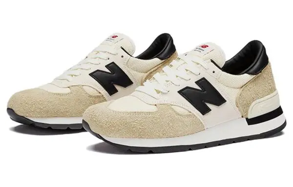 NEW BALANCE Teddy Santis X 990v1 Made In Usa Sneakers - Creamyellow