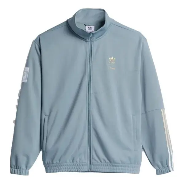 Adidas Originals X Dime Ss23 Superfire Track Jacket - Magic Grey