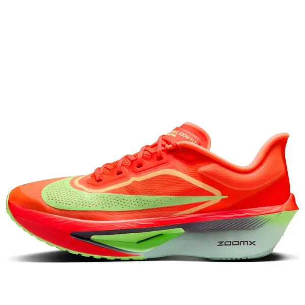 Nike Zoom Fly Athletic Sneakers - Bright Crimson/lime Blast/mint Foam