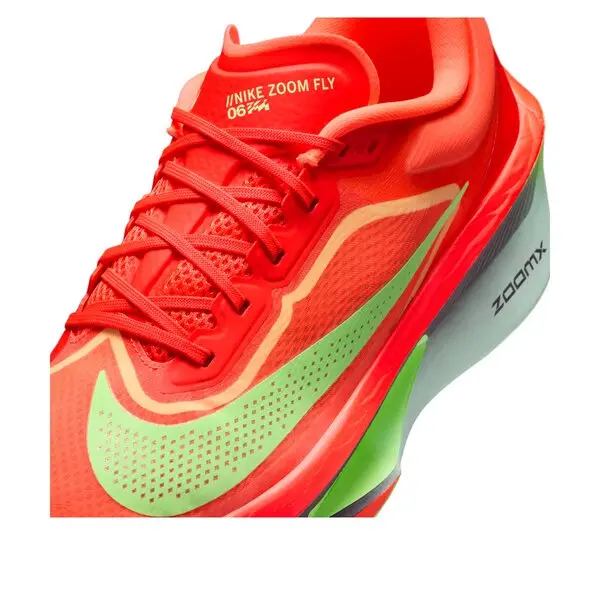 Nike Zoom Fly Athletic Sneakers - Bright Crimson/lime Blast/mint Foam