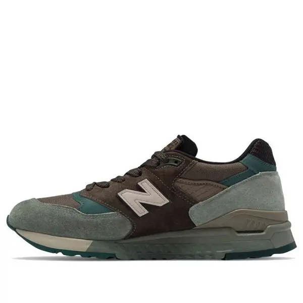 NEW BALANCE 998 Made In Usa Sneakers - Dark/gray/green