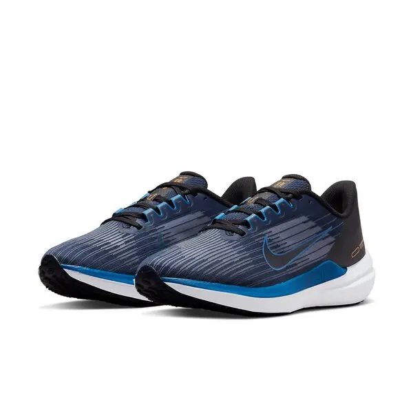 Nike Zoom Winflo Athletic Sneakers - Obsidian/black/white