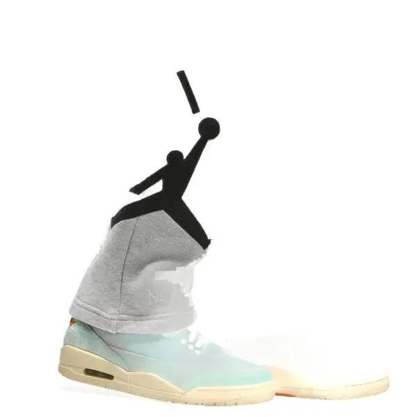JORDAN X Nina Chanel Abney Sweatpants 'grey Black