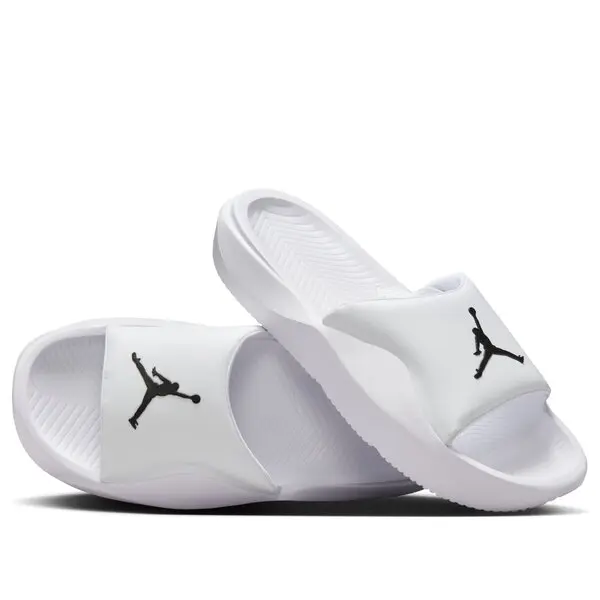 JORDAN Air Franchise Slides - White/black