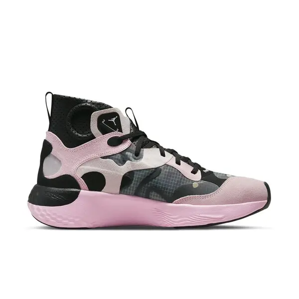 JORDAN Delta 3 High Top Sneakers - Black/pink