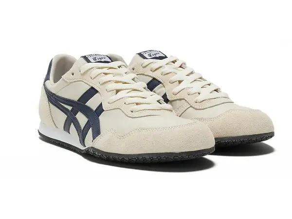 Onitsuka Tiger Serrano "birch Peacoat" Sneakers - Birch/peacoat
