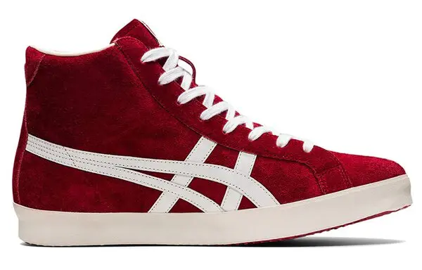 Onitsuka Tiger Fabre Hi Nm High Top Sneakers - Red/white