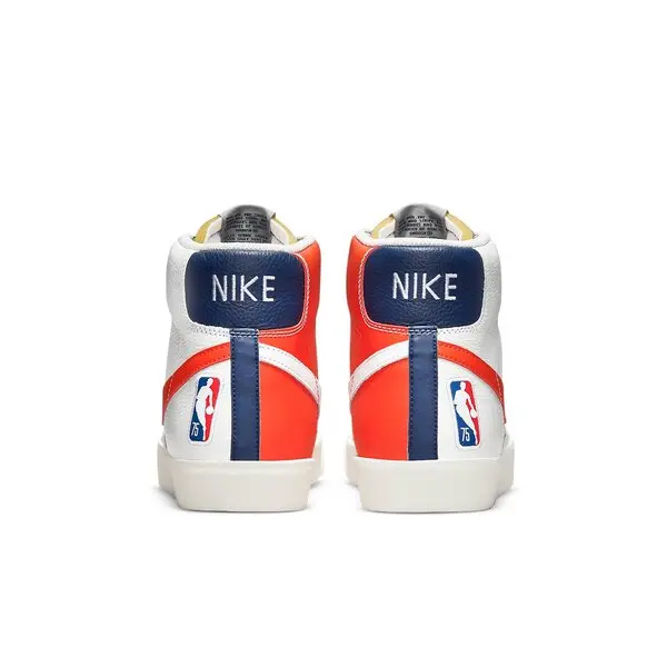 Nike Nba X Blazer Mid '77 Emb '75th Anniversary Knicks High Top Sneakers