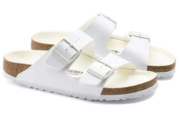 BIRKENSTOCK Arizona Birko-flor Sandals - White