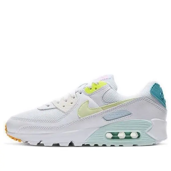 Nike Max 90 "pastel" Low Top Sneakers - White/green