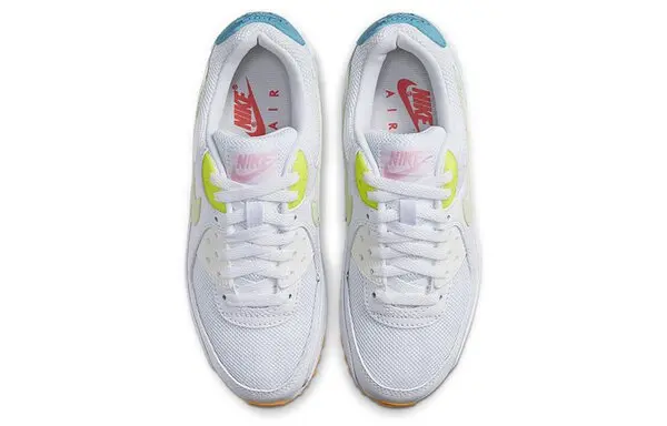 Nike Max 90 "pastel" Low Top Sneakers - White/green