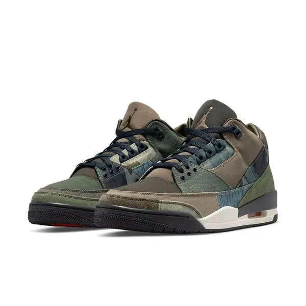 JORDAN 3 Retro "patchwork - Dark Hazel/multi Color