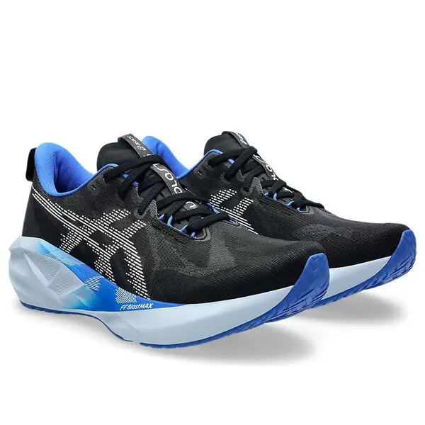 Asics Novablast 5 Athletic Sneakers - Black/white/blue