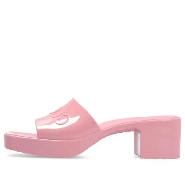 Gucci Logo Platform Slides - Default Color