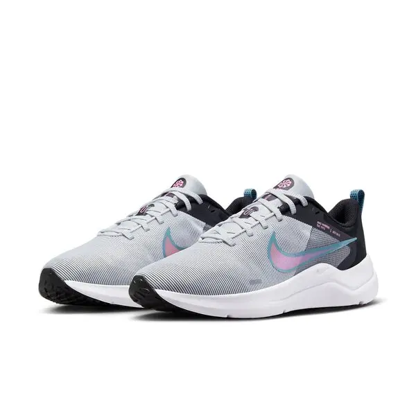 Nike Downshifter 12 Athletic Sneakers - Gray/black
