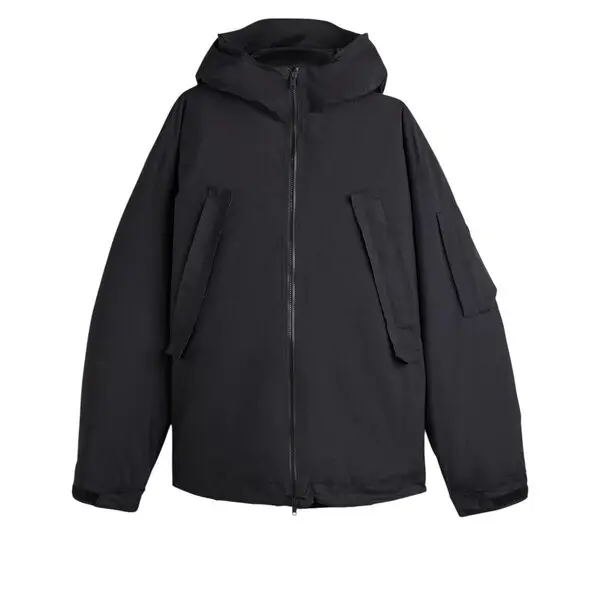 Adidas Y-3 Gore-tex Padded Hooded Jacket - Black